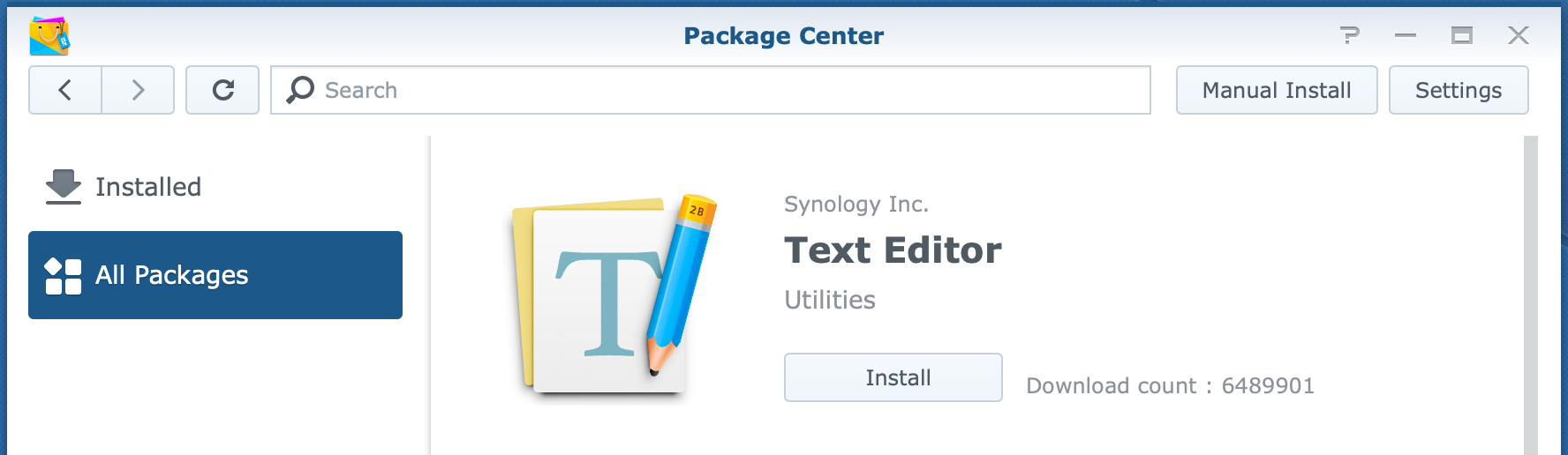 Text Editor - datasheet - Storage Alchemist