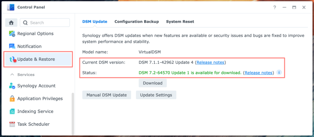 Understanding Synology NAS Updates - Storage Alchemist