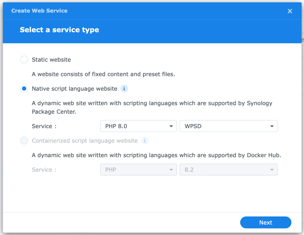 Successfully install WordPress on Synology NAS (part 3) - Storage Alchemist
