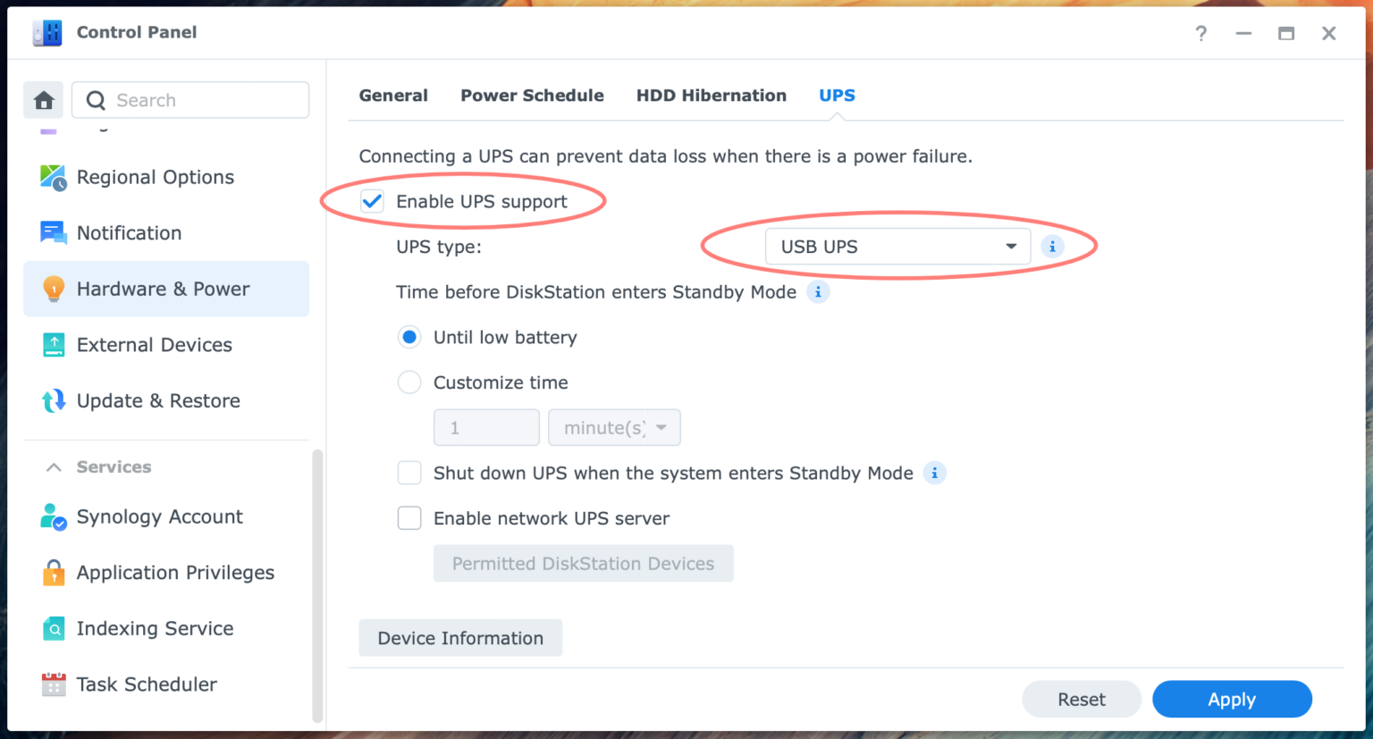 Configuring UPS In Synology NAS - Storage Alchemist