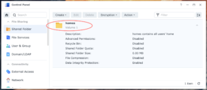 Using Home Folders On Synology NAS - Storage Alchemist