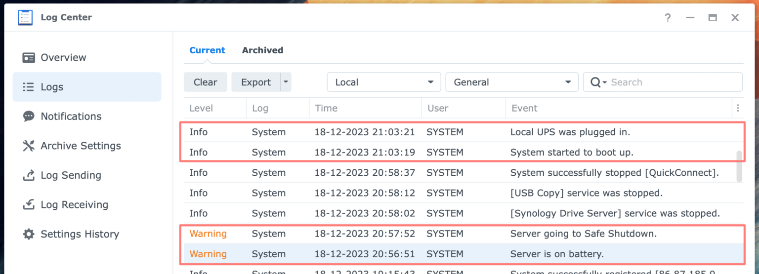 Configuring UPS In Synology NAS - Storage Alchemist