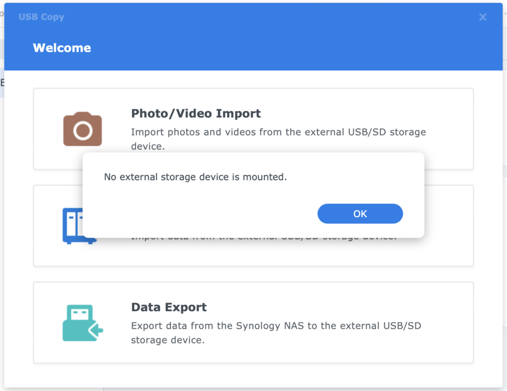 Using USB Copy On Synology NAS - Storage Alchemist