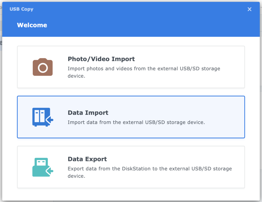 Using USB Copy On Synology NAS - Storage Alchemist