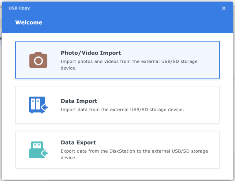 Using USB Copy On Synology NAS - Storage Alchemist
