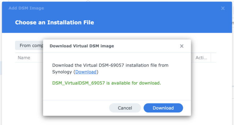 Installing Virtual DSM On Synology NAS - Storage Alchemist