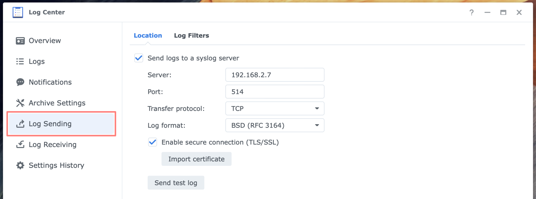 Using Log Center On Synology NAS - Storage Alchemist