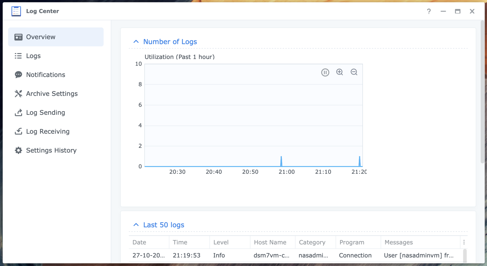 Using Log Center On Synology NAS - Storage Alchemist