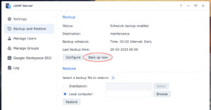 Setting Up LDAP Server On Synology NAS - Storage Alchemist
