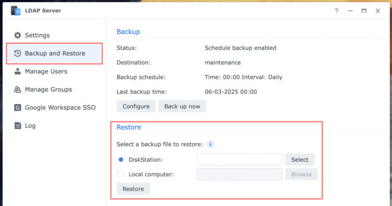 Setting Up LDAP Server On Synology NAS - Storage Alchemist