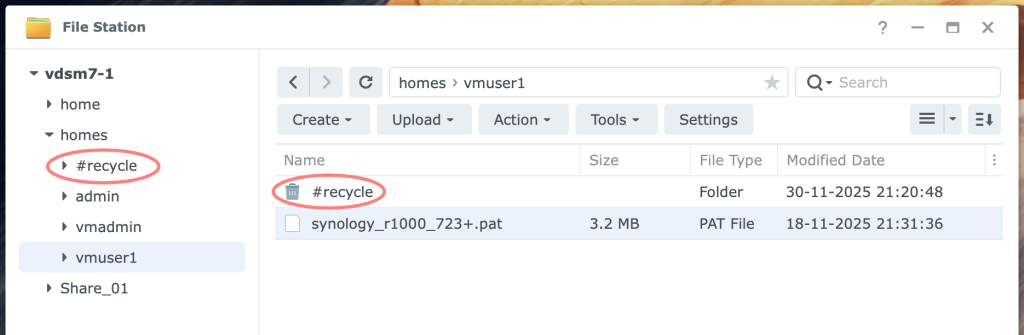 Exploring Synology Recycle Bins - Storage Alchemist